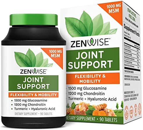 Joint Support Supplement Enhances Flexibility and Mobility - 90 Tablets ...