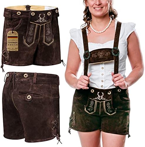Authentic Bavarian Trachten: Ladies Lederhosen for Oktoberfest - UTECHPIA