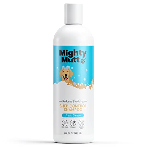 Control Shedding with Mighty Mutt De-Shedding Shampoo! - UTECHPIA