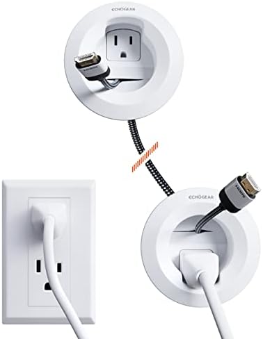 Conceal TV Wires with ECHOGEAR In-Wall Cable Kit: Power & Low Voltage ...