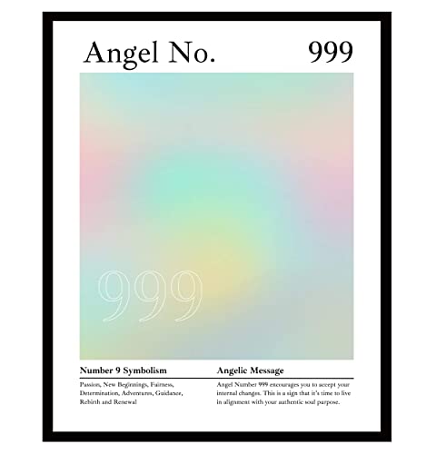 Release Your Aura: Angel Number 999 Poster - UTECHPIA