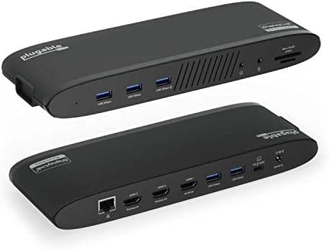 Ultimate Triple Monitor Docking Station: 14-in-1 USB-C Powerhouse ...
