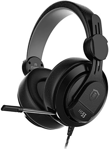 Enhance Gaming Experience: Onyx Headset with Retractable Mic, Noise ...