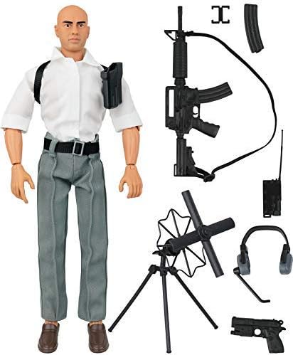Spy Agent 12" Action Figure Set: Click N' Play Unveils Secret Service ...