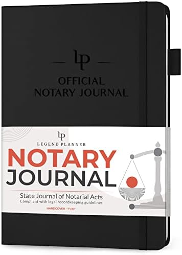Powerful Legend Notary Journal: Unleash Your Notarial Acts - UTECHPIA