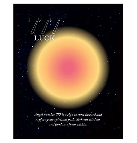 Luck Poster: Roxbury Row Aura, Angel Number, Aesthetic, Astrology ...