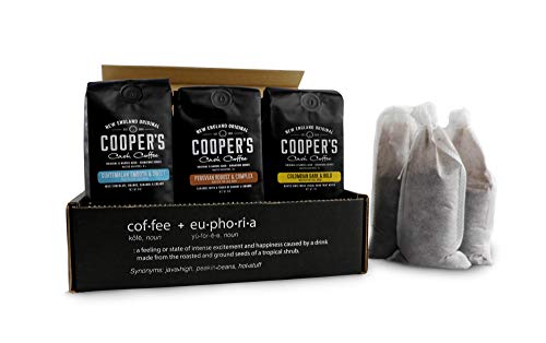 "Exquisite Cold Brew Box: 3 Sensational Origins - 6 Filters - 1.5 lbs ...
