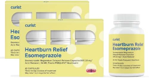 Relieve Heartburn with Curist Esomeprazole - 20mg Capsules for Acid ...