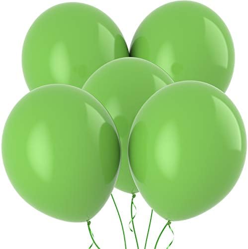 "Vibrant Lime Green Jumbo Balloons - 30 Extra Large 18 Inch Balloons ...