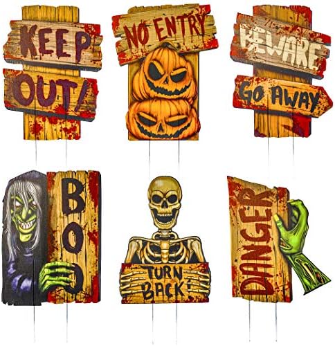 Spooky Halloween Yard Signs: Beware, Boo, Danger! - UTECHPIA