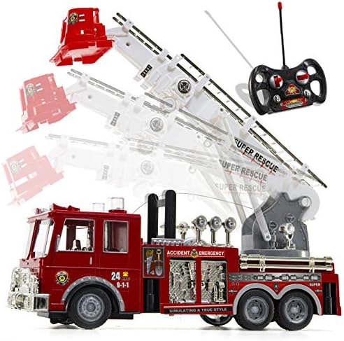 Fire up the fun with PREXTEX RC Fire Truck! - UTECHPIA