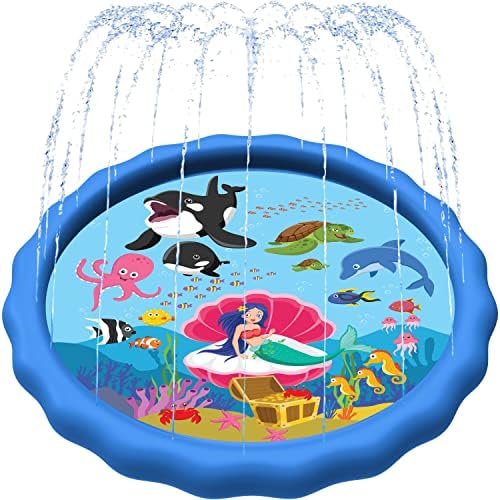 "Ultimate Splash Pad: Exciting Water Fun for Kids and Dogs!" - UTECHPIA