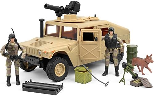 Ultimate Army Playset: 20-Piece Action Set with Humvee, Soldiers ...