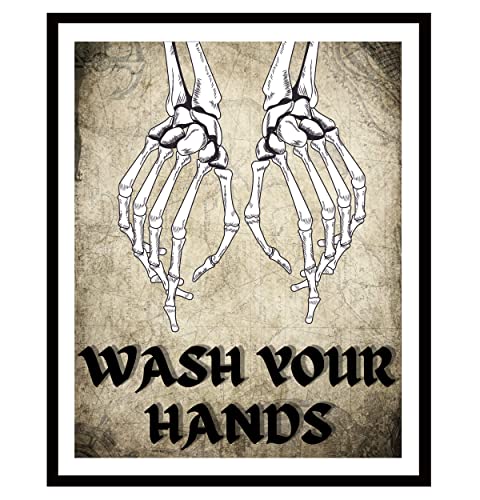 Spooky Halloween Skeleton Bathroom Decor - UTECHPIA