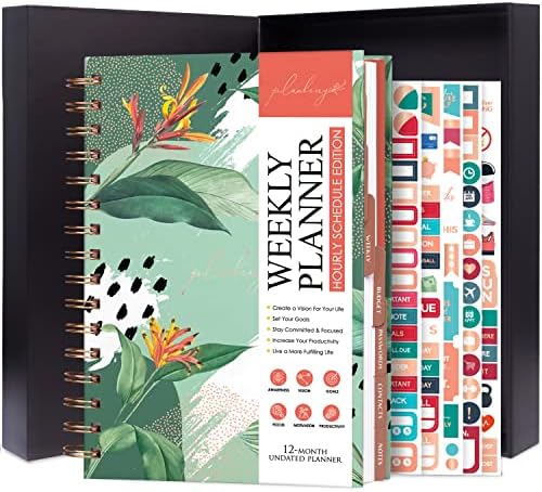 Premium Schedule Planner with Time Slots & Monthly Budget - Maximize ...