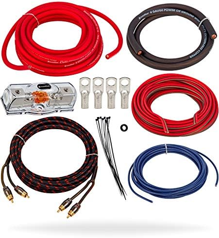 Upgrade Your Car Audio with InstallGear 4 Gauge Amp Wiring Kit - UTECHPIA