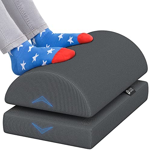 Relieve Back & Leg Pain with Adjustable Desk Footrest - UTECHPIA