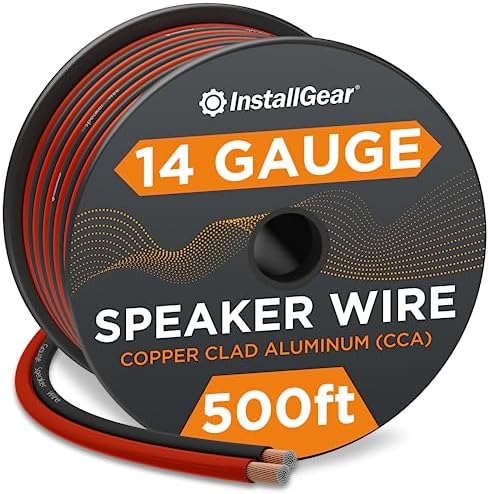 Upgrade Your Sound: InstallGear 500ft 14 Gauge Speaker Wire - True Spec ...