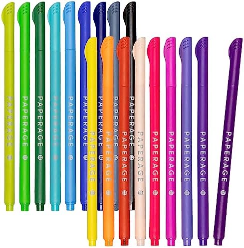 Vibrant Felt Tip Marker Pens - Perfect for Journals, Planners, and ...