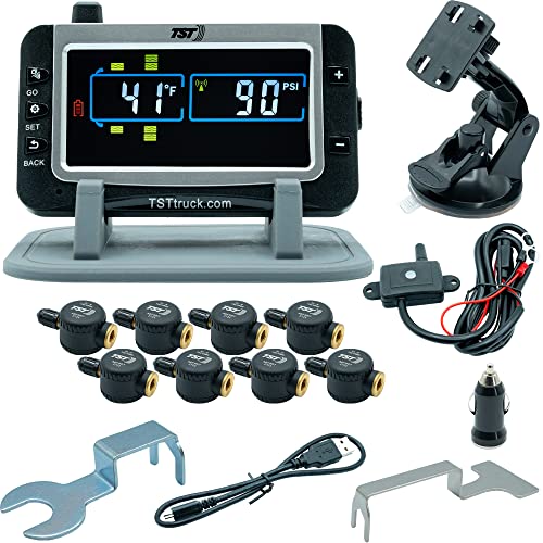 "Ultimate TPMS: TST 507 Monitors Tire Pressure, 8 Sensors, Color ...