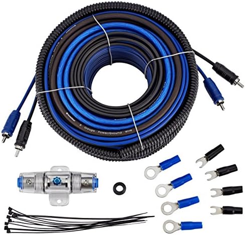 Powerful InstallGear Dual 8 Gauge Amp Wiring Kit - UTECHPIA