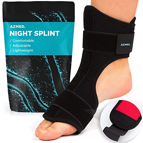 "Relieve Foot Pain with Azmed Night Splint | Compression Sleeve for ...