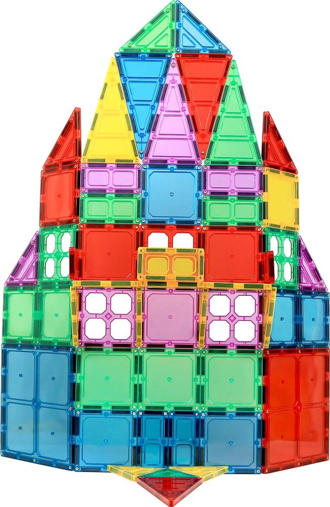 "Powerful 60-Piece Magnetic Tiles Set: Inspire Creative Play!" - UTECHPIA