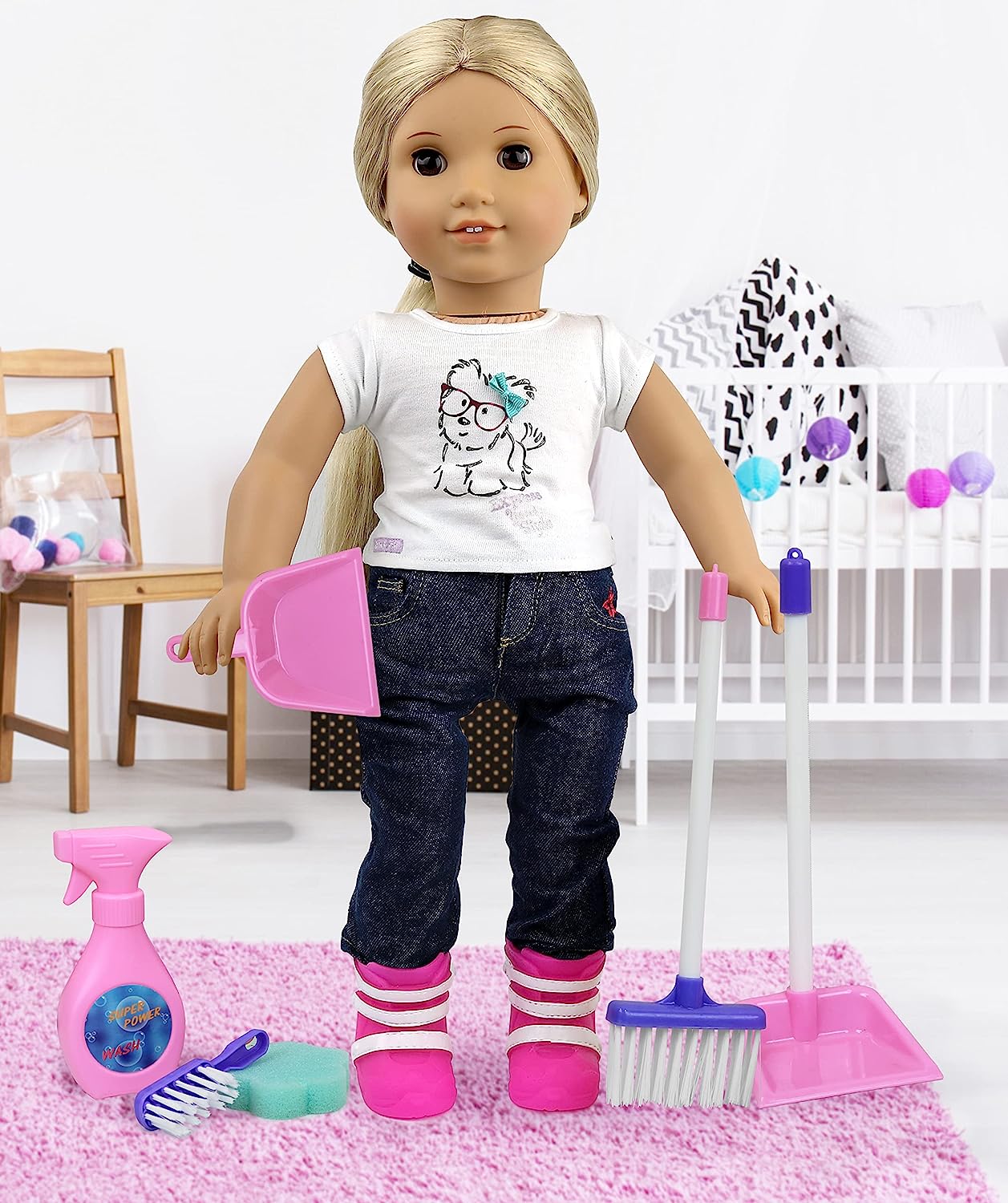 Clean & Care for Your Dolls with 6-Piece Set - UTECHPIA