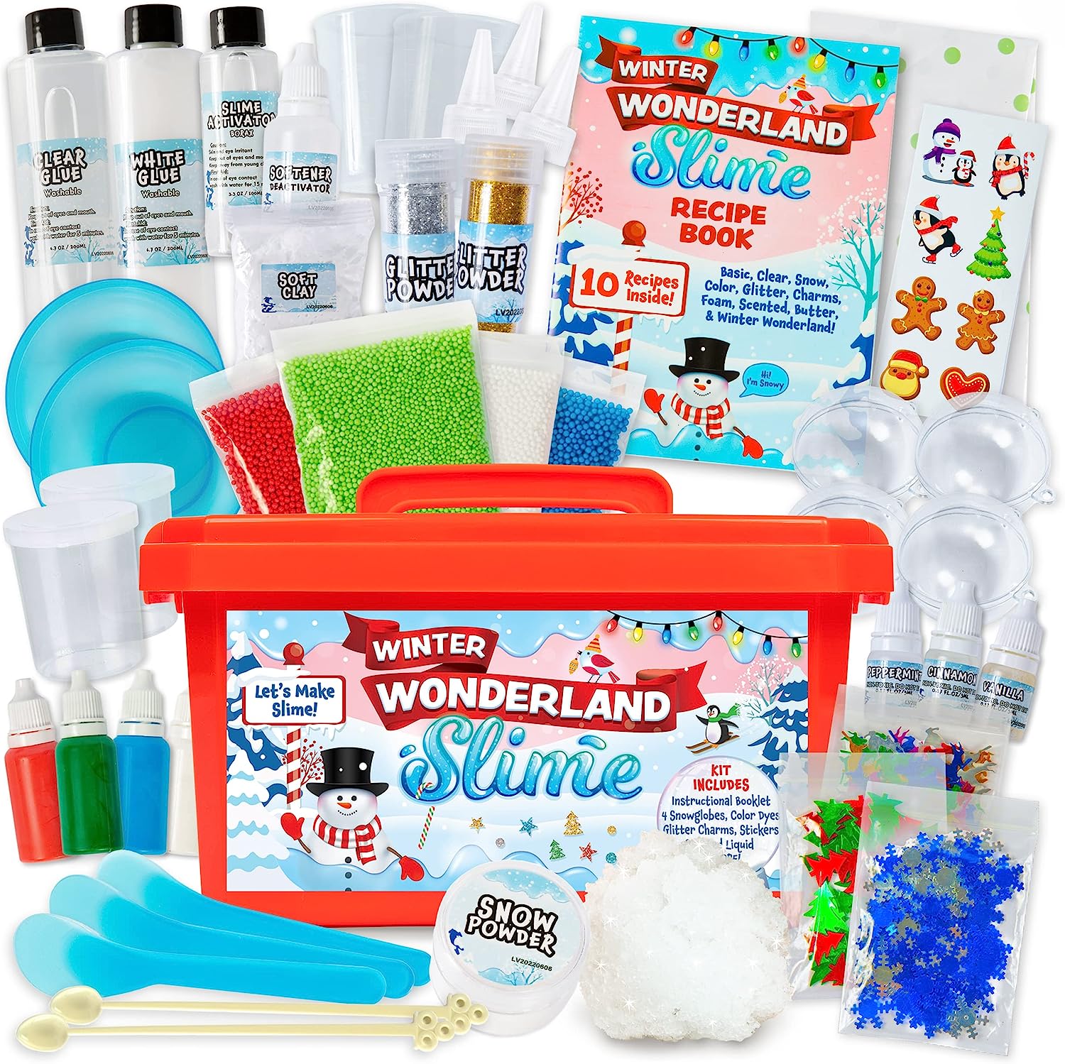 Create Magical Winter Slime: Laevo DIY Sets - UTECHPIA